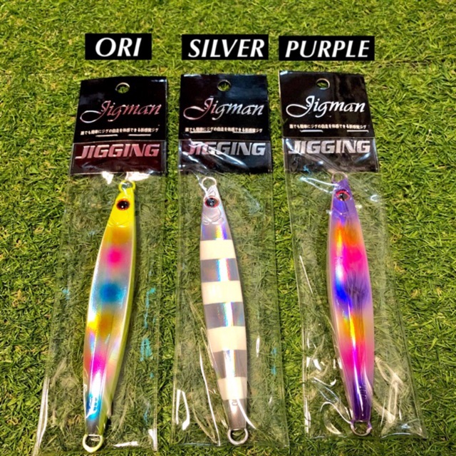 Jigman One Pitch Jig 100g / 150g / 200g / 250g /300g / 400g / 600g Slow ...