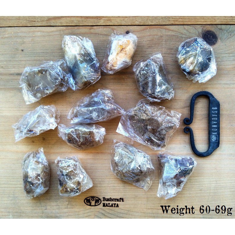 1PC Bushcraft Flint Rock Fire Starter Primitive Flint Stone Fire Making ...