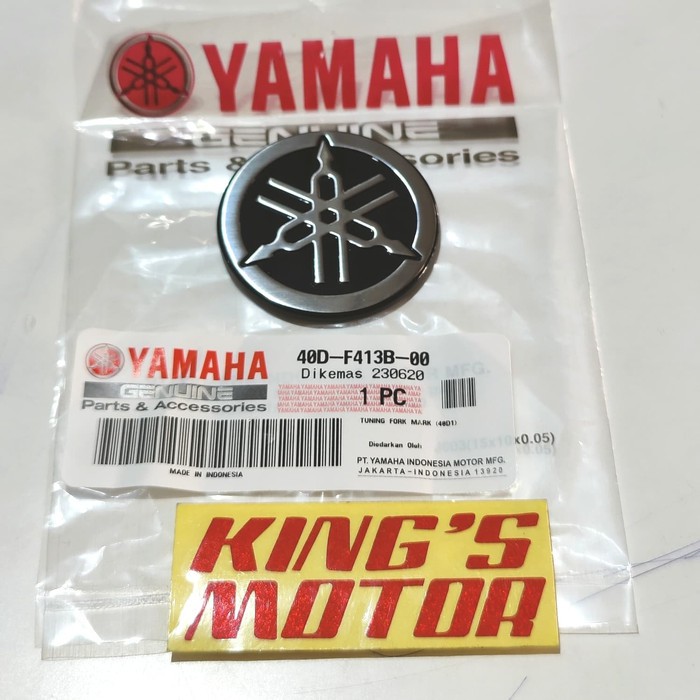 Yamaha LOGO EMBLEM LEXI WINGS, AEROX, NMAX, JUPITER MX, KING (40D ...