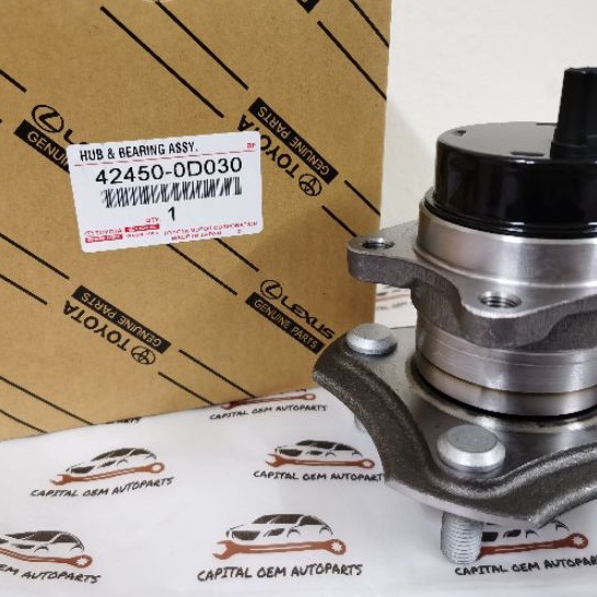 42450-0D030 ORIGINAL TOYOTA VIOS Ncp42 2003-2007 REAR WHEEL BEARING ...