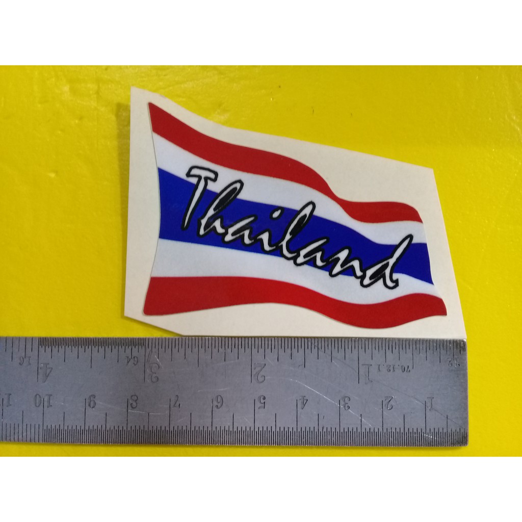 20230821-438 0198A THAILAND FLAG BENDERA Body Sticker / Stripe / STIKER ...
