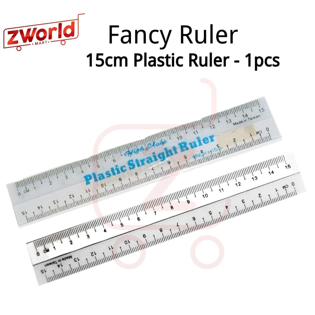 Fancy Ruler Transparent/ Wooden/ Steel/ Plastic | Shopee Malaysia