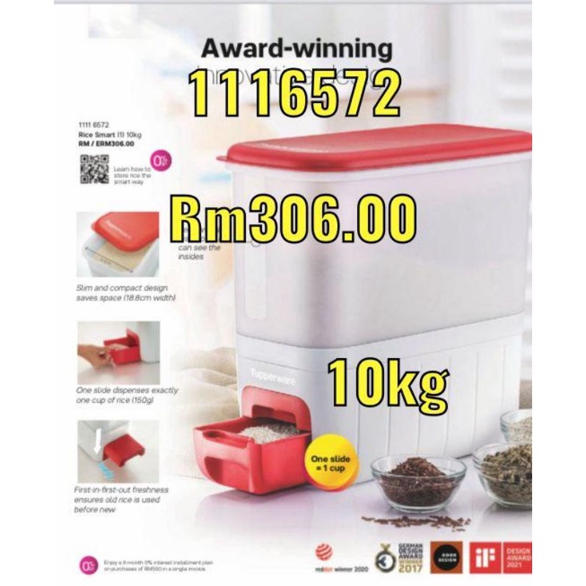 SMART RICE TUPPERWARE | Shopee Malaysia