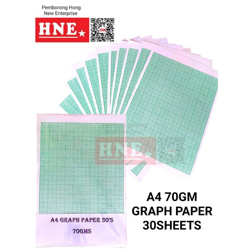 A4 30 sheet graph paper/30's graph paper | Shopee Malaysia