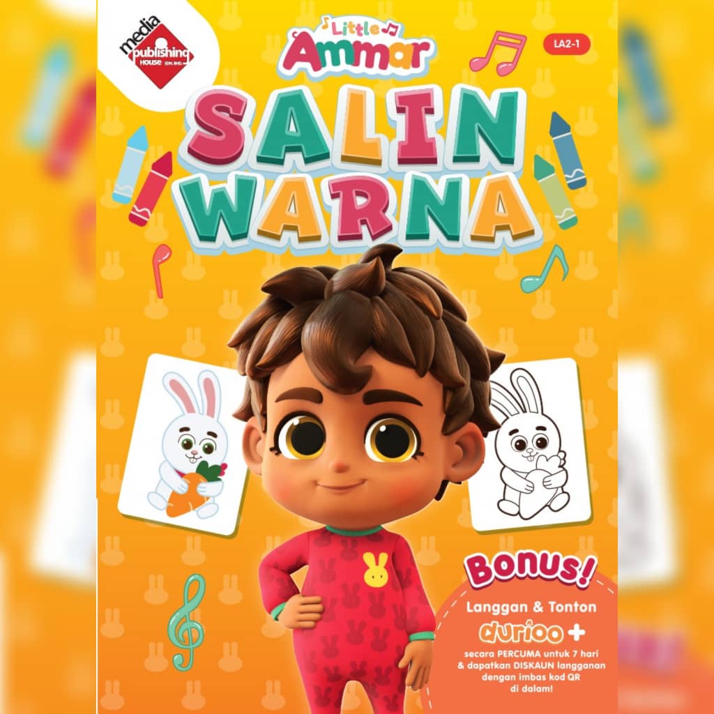 MEDIA BOOKS : LITTLE AMMAR SALIN WARNA ( LA2 ) | Shopee Malaysia