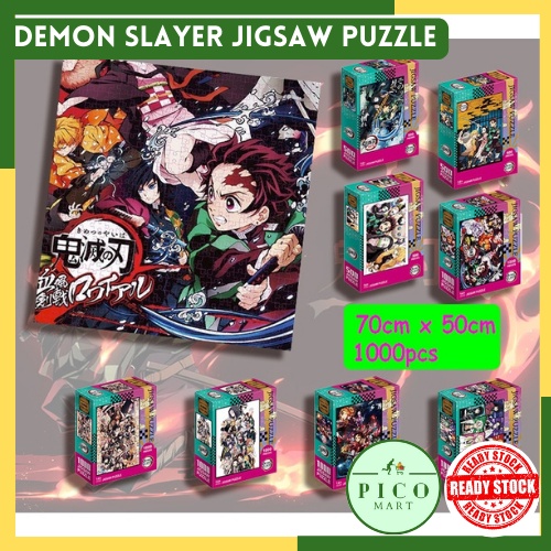 1000pcs Demon Slayer Jigsaw Puzzle (70cm x 50cm) | High Quality Jigsaw ...