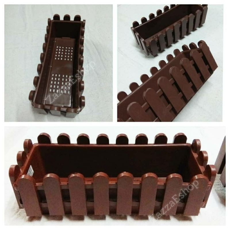 Pasu petak berpagar panjang 31cm | Shopee Malaysia