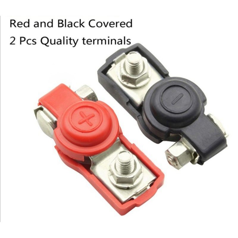 BATTERY TERMINAL SET (+/-) (BIG HEAD/KEPALA BESAR) TS-1 | Shopee Malaysia