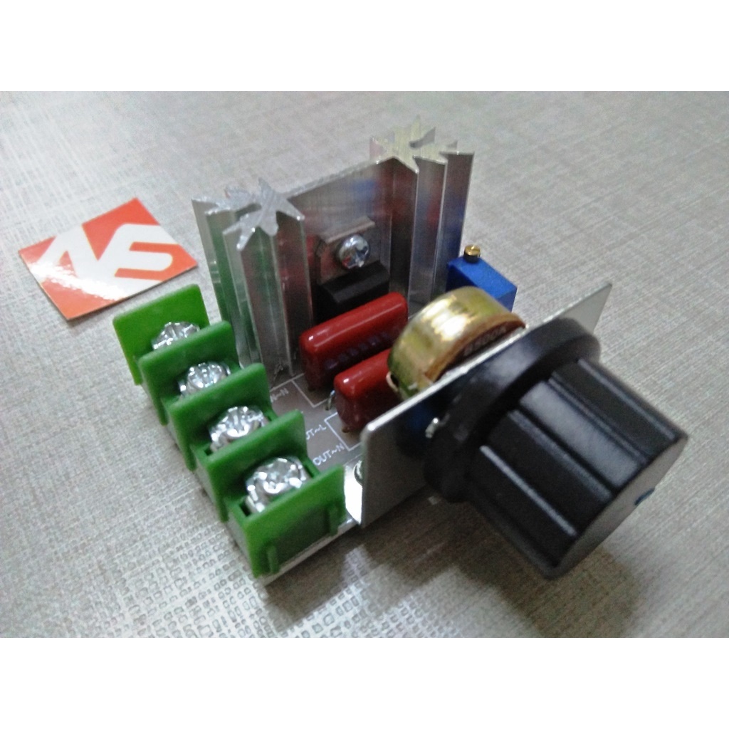 2000W 220V AC Voltage Regulator Motor Speed Controller LED Dimmer ...