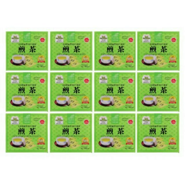 [HALAL] Japan OSK Green Tea 1 carton ( 12 boxes x 50 teabags x 2g ...