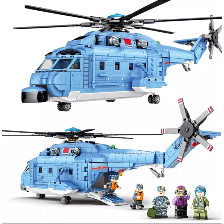 Z-18 Utility Helicopter 通用直升机🚁 (birthday gift) | Shopee Malaysia