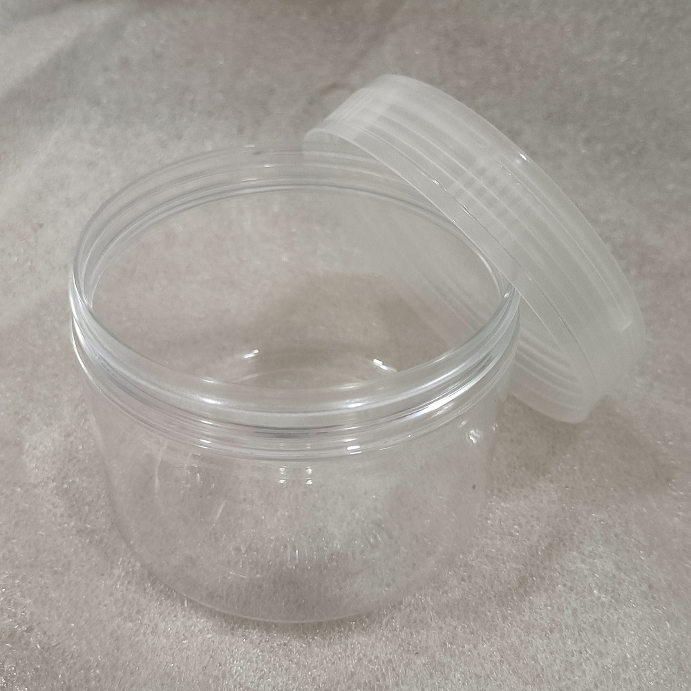 300ml Transparent Clear Empty Packaging Containers Cosmetic Container ...