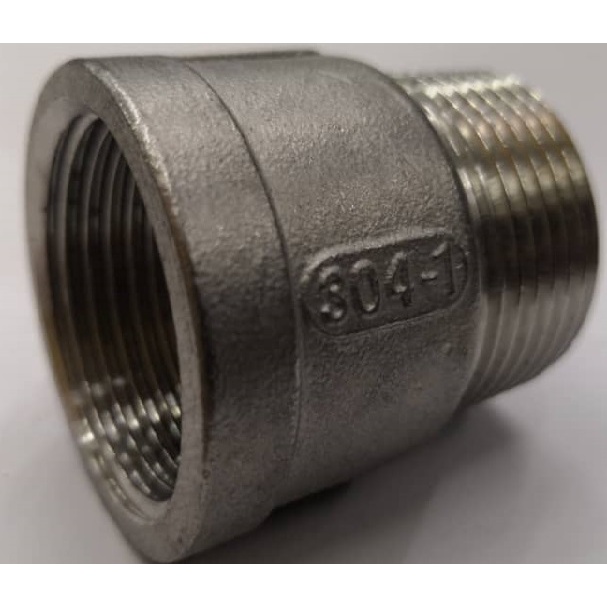 Stainless Steel SUS304 Valve Socket Pipe Fitting 1 inch (25mm) | Shopee ...