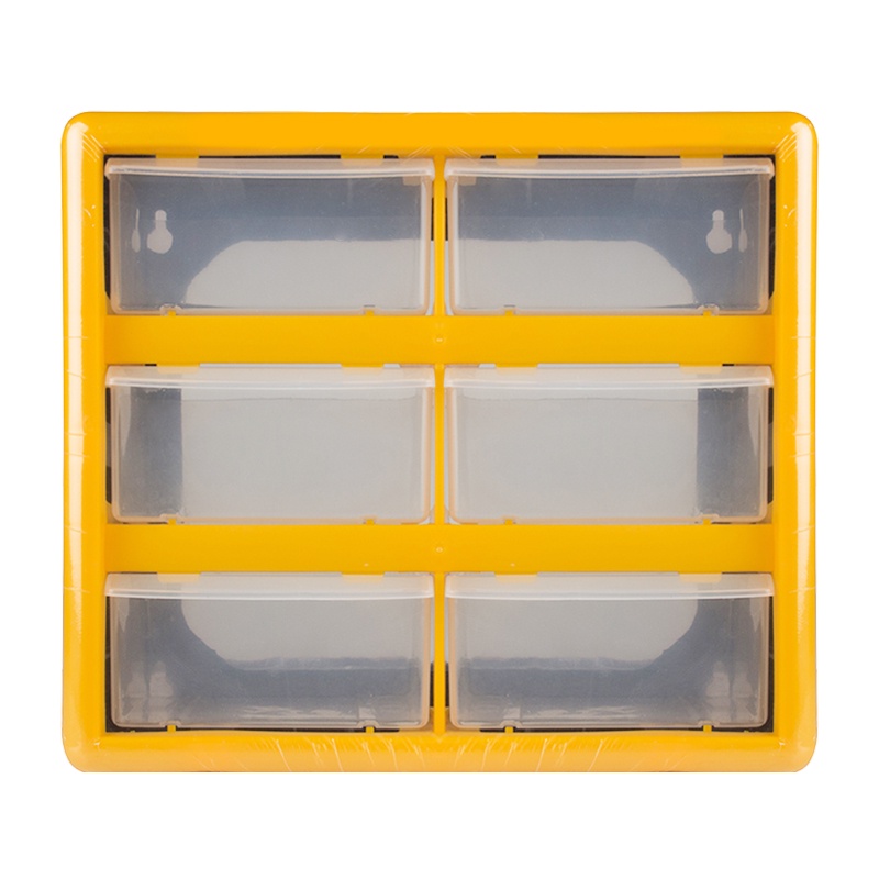 Chaixing Home Plastic Spare Parts Box Drawer Wall Mounted 6 ...