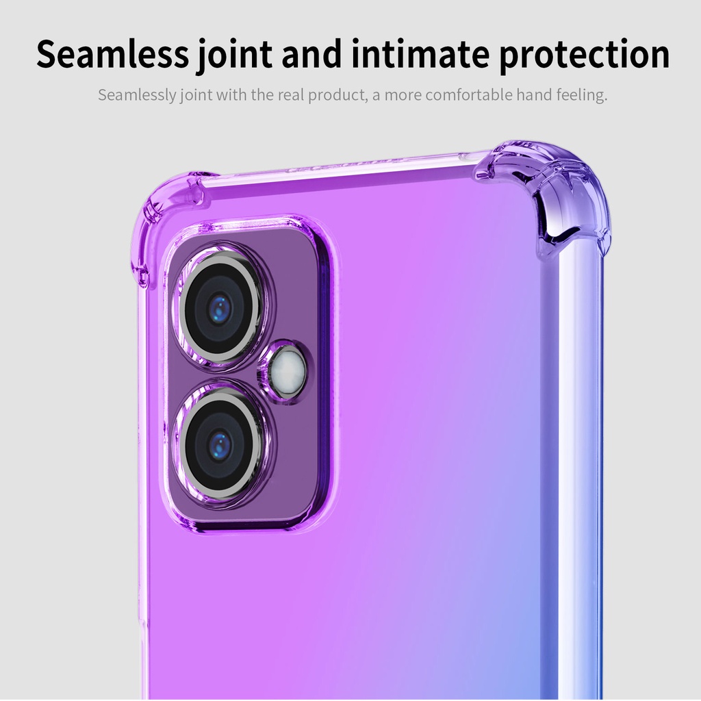 Xiaomi Poco C40 Poco M4 5G Rainbow Shockproof Case Cover Back TPU ...