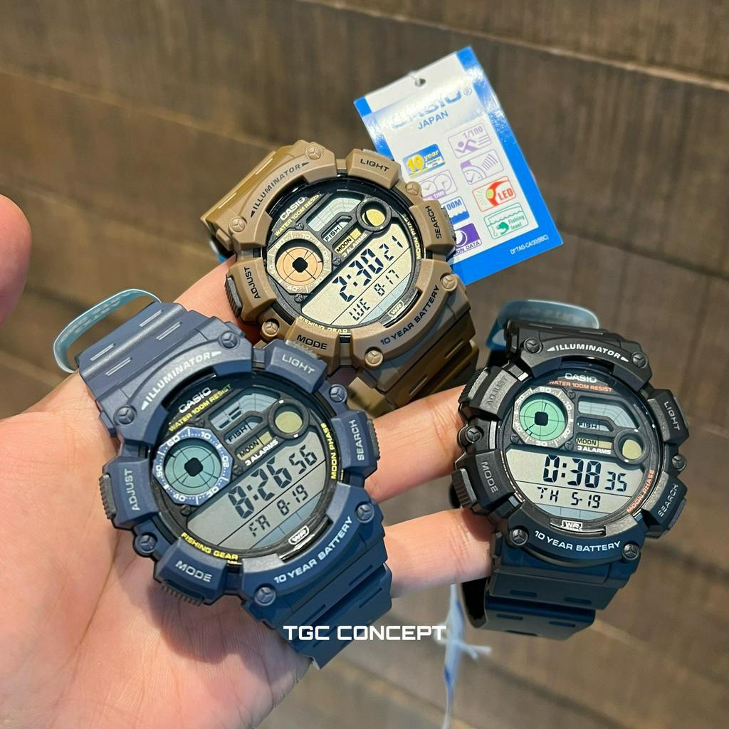 Original Casio WS-1500H-1A WS-1500H-2A WS-1500H-5A / WS-1500H-1 WS-1500H-2 WS-1500H-5 Men Sport ...