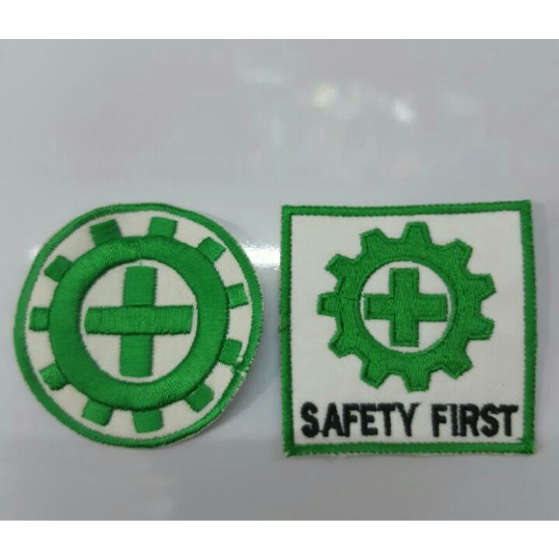 Safety logo Embroidery/k3 logo patch emblem | Shopee Malaysia