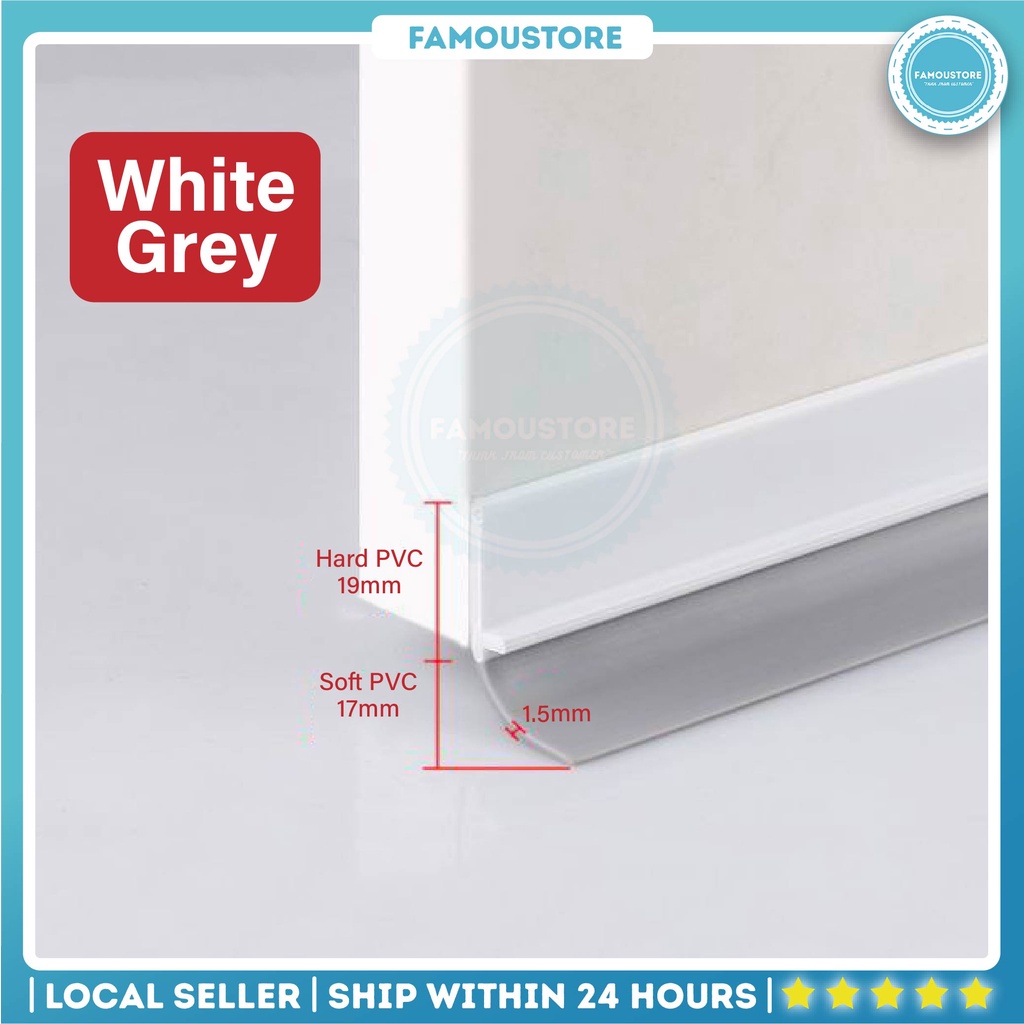 Door Bottom Sealing Strip Gap Seal Soundproof Blocker Door Stopper ...