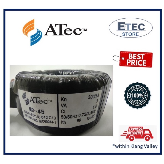ATEC-MR SERIES CT -45-0300/5A | Shopee Malaysia