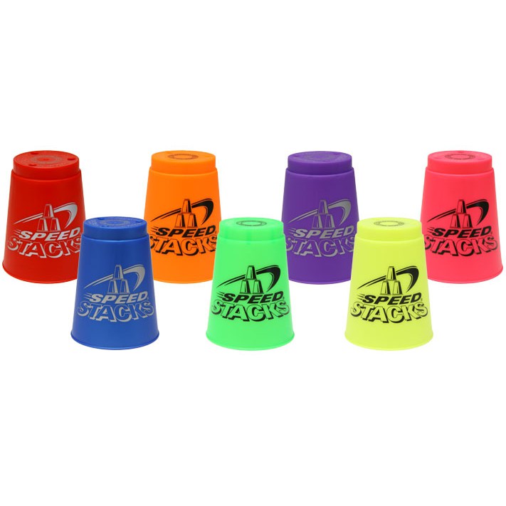 Speed Stack Cups (1 set = 12pcs Speed Stacks Cups) Mainan kanak2 susun ...