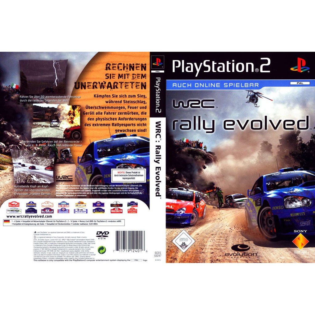 WRC Rally Evolved (CD Games PS2) | Shopee Malaysia