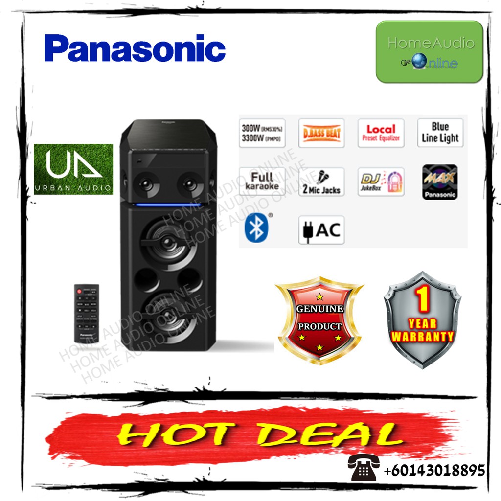 Panasonic Urban Audio System SC-UA30 | Shopee Malaysia
