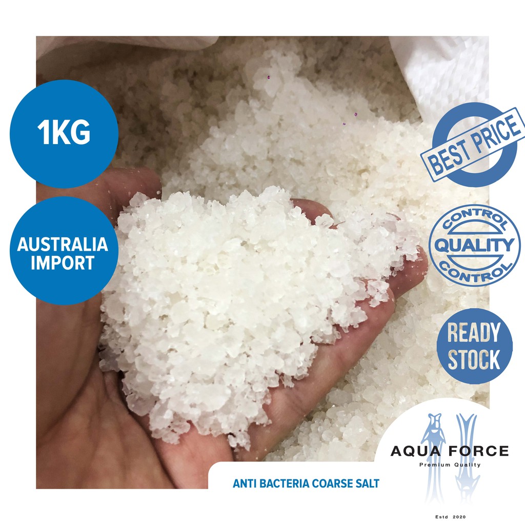GARAM KASAR / ANTI BACTERIA AQUARIUM SALT / CONDITIONING SALT / UBAT ...