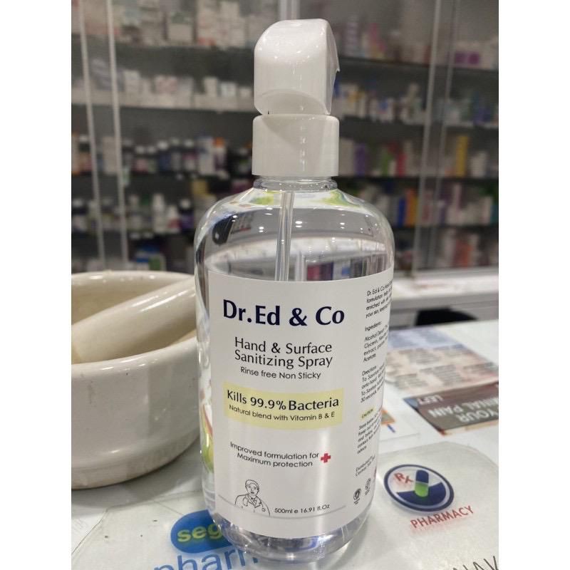 Dr. Ed & Co Hand & Surface Sanitizing Spray | Shopee Malaysia