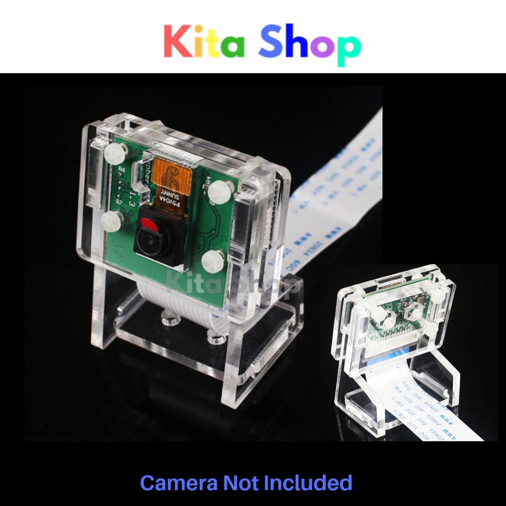 Raspberry Pi Mini Camera Acrylic Case Holder | Shopee Malaysia