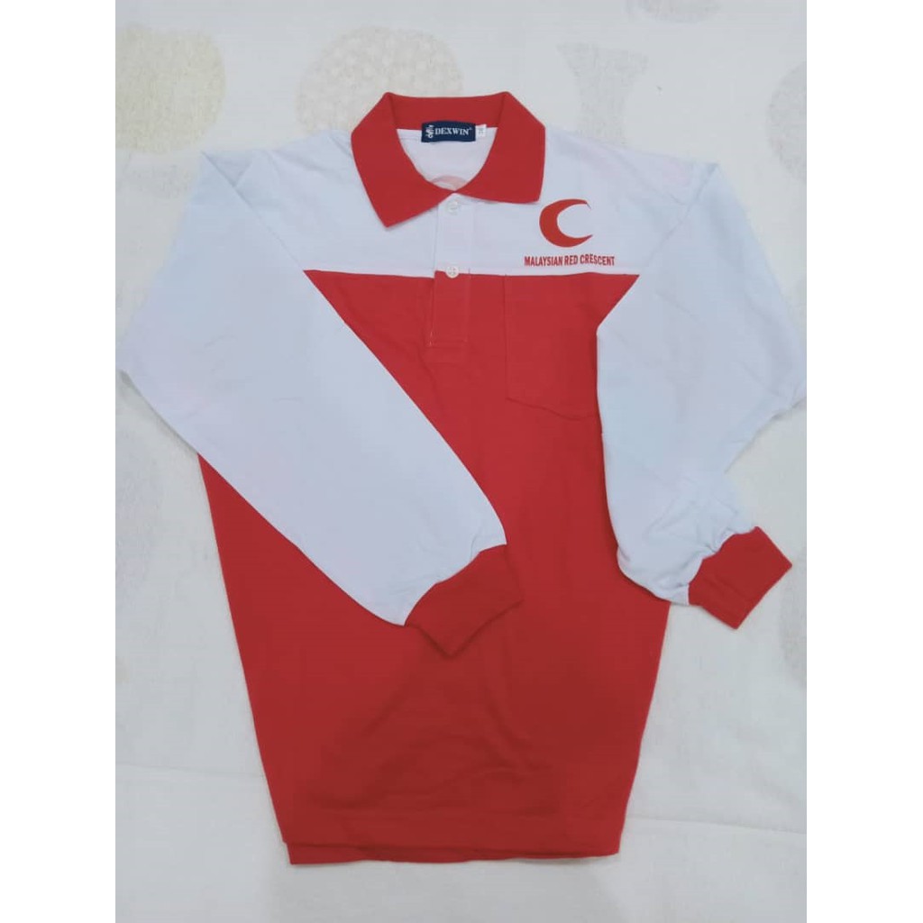 T-SHIRT PBSM LENGAN PANJANG ( LONG SLEEVES BAJU TSHIRT KOKURIKULUM PBSM ...