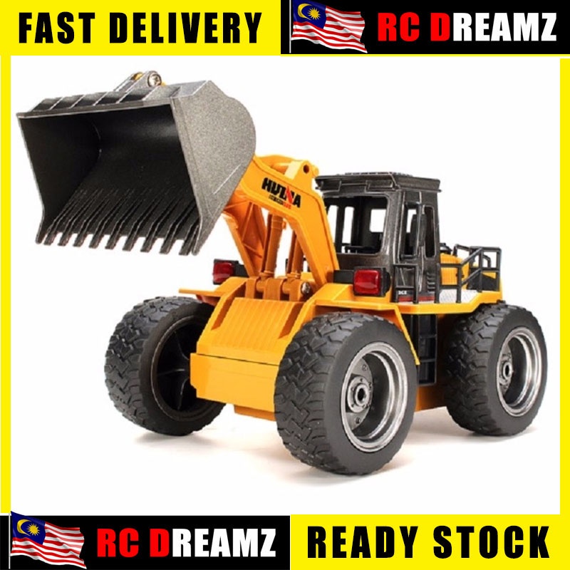Huina 1532 RC Bulldozer 6CH Scale 1:18 Remote Control Construction Vehicle Complete set ...