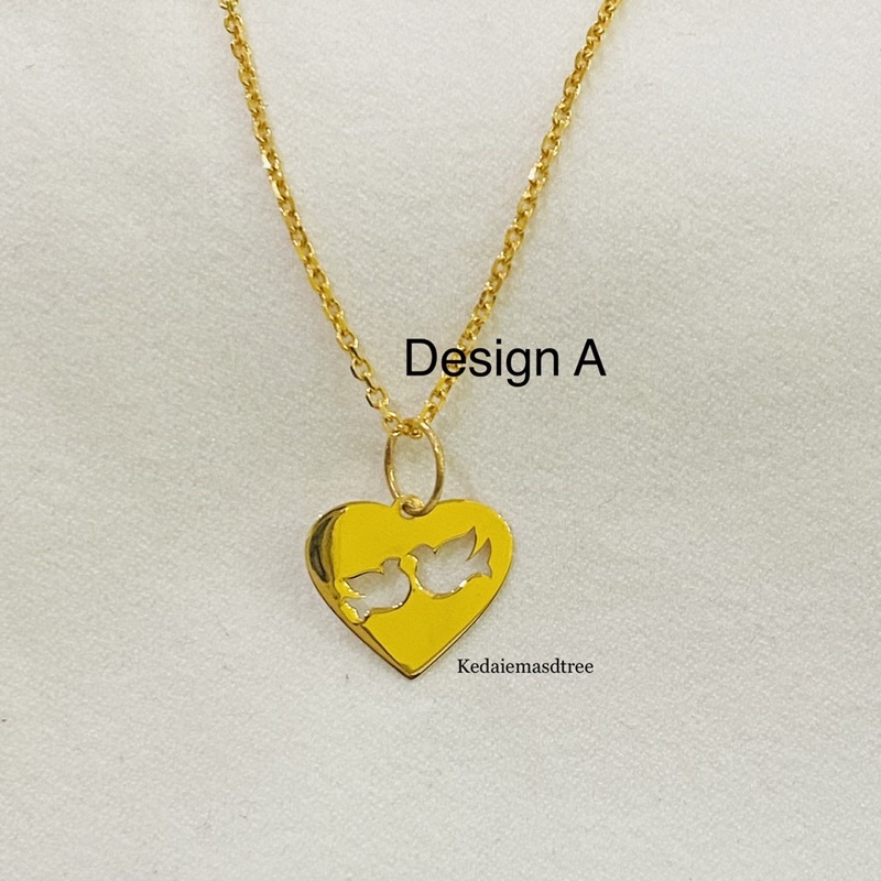 Loket design Love Emas 916 | Shopee Malaysia