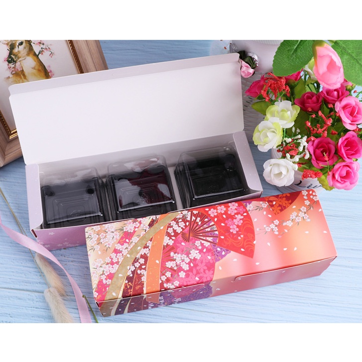 Raya box/Raya packaging/NEW YEAR PACKAGING/Mooncake Sakura box ...