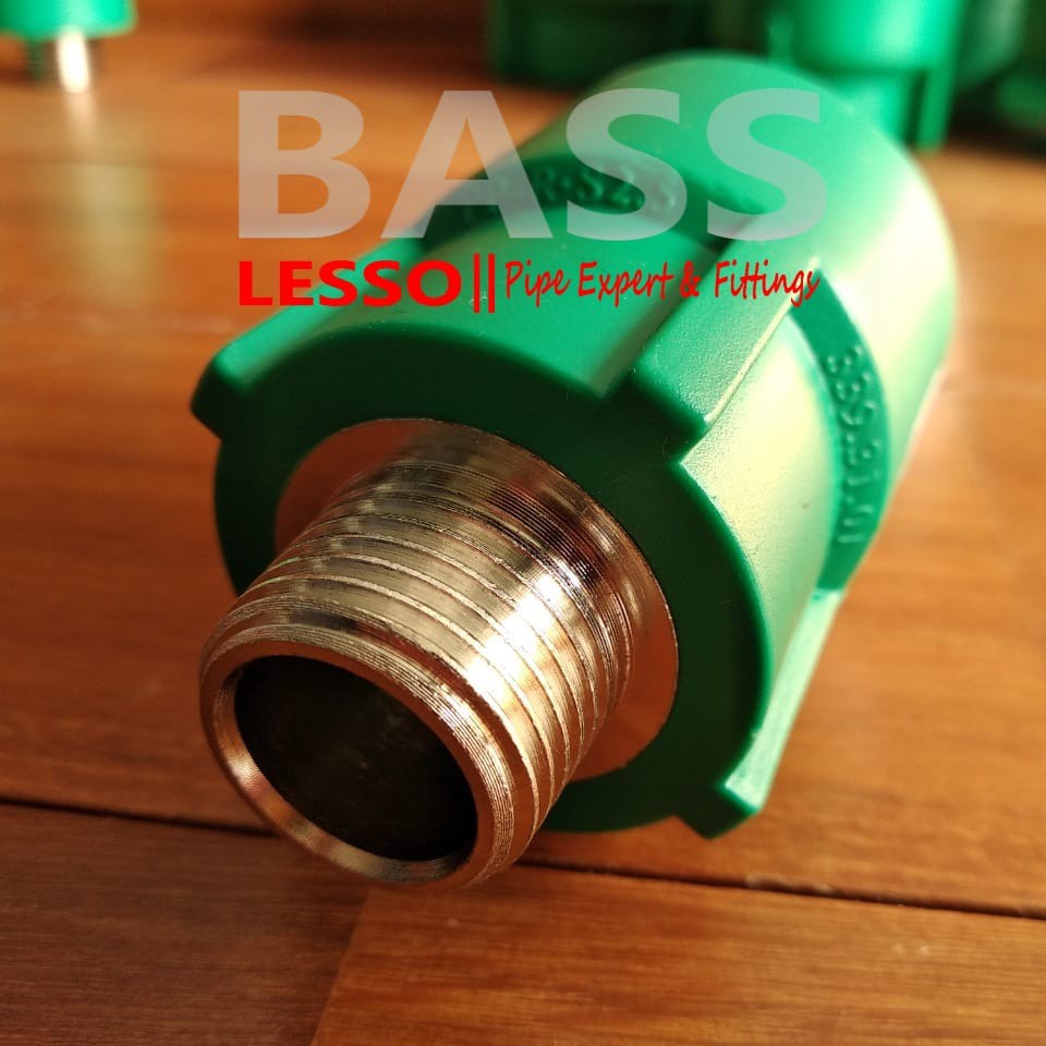 Outside Sock Drat PPR Lesso 25mm X 20mm 3/4" X 1/2" inch SDL Male ...