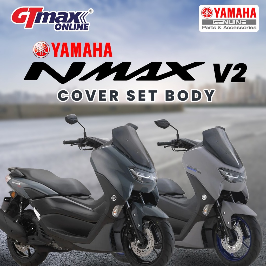 NMAX V2 BODY COVERSET NMAX 2022 NEW COVER SET 100% ORIGINAL YAMAHA BBM ...