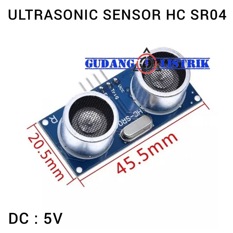 Hc SR04 Ultrasonic Sensor Module Range Measurement Digital Meter ...