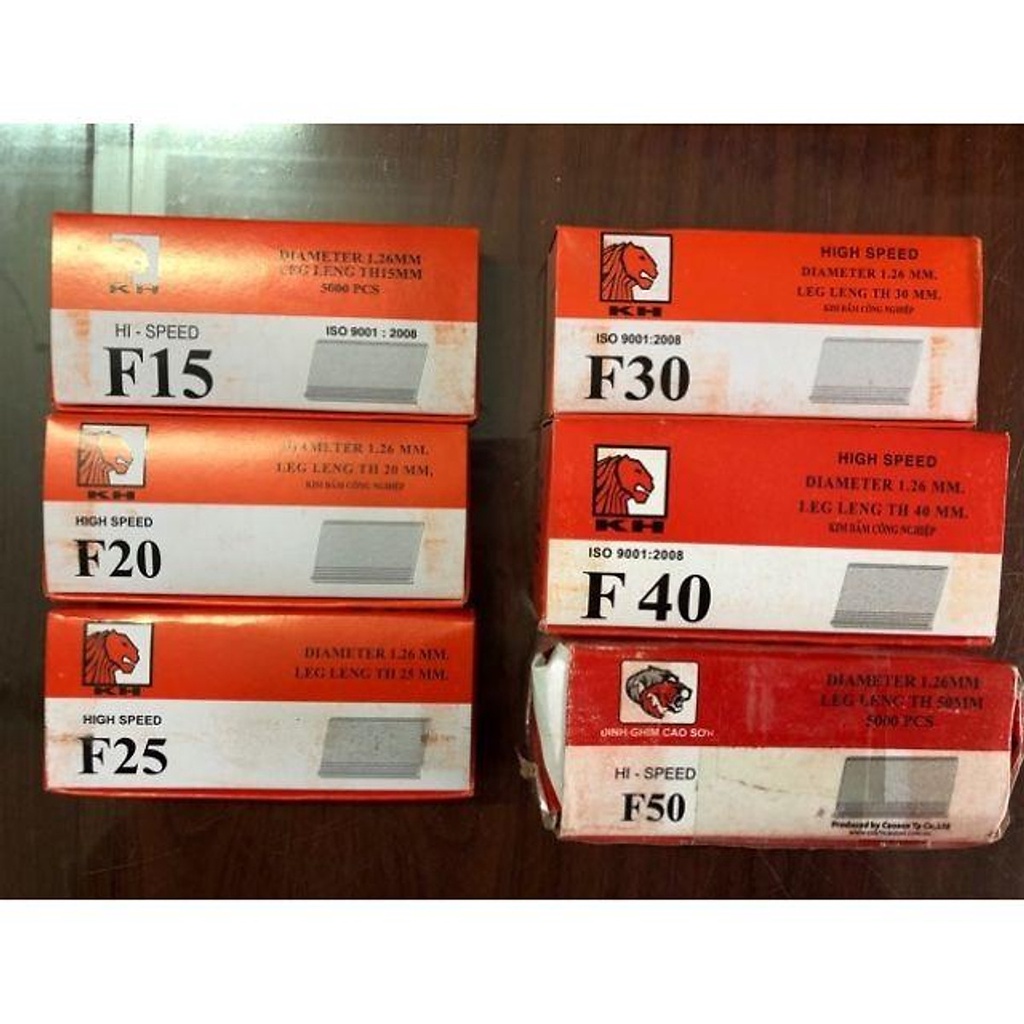 Industrial nails F15, F20, F25, F30, F50 (red lion) | Shopee Malaysia