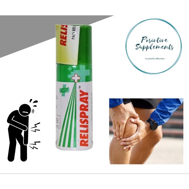RELISPRAY PAIN RELIEF SPRAY 75G ( Substitute ethyl chloride ) | Shopee ...