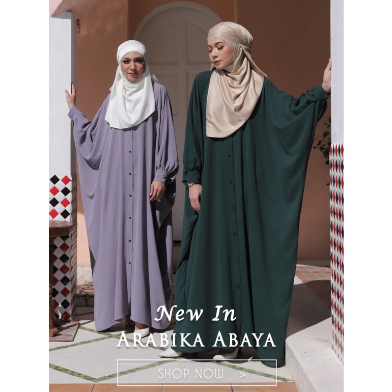 ByMadeeha ARABIKA ABAYA | Shopee Malaysia