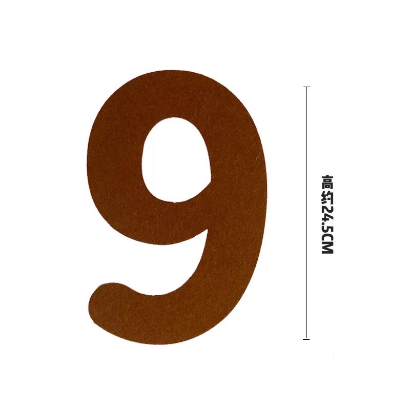 Ins Happy Birthday Ribbon Flag Banner With 0-9 Number Party Birthday ...