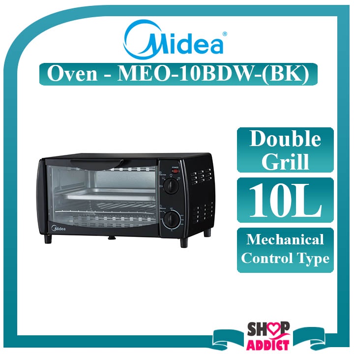 Midea Electric Toaster Oven 10L MEO-10BDW(BK) | Shopee Malaysia
