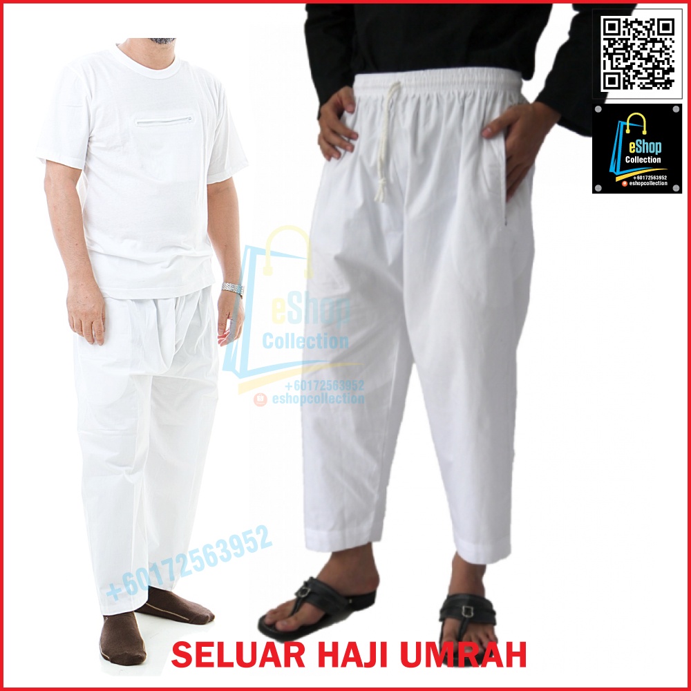 Seluar Haji Al Hera Umrah 100% Cotton | Shopee Malaysia