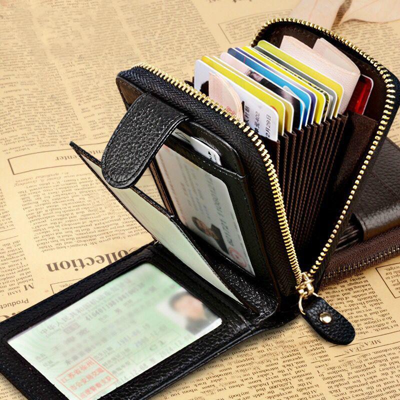 Driver's license card holder men's zipper card holder women's men's ...