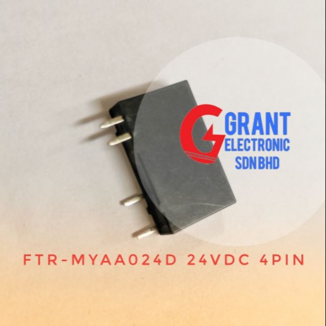Relay FTR-MYAA024D 24VDC 4pin | Shopee Malaysia