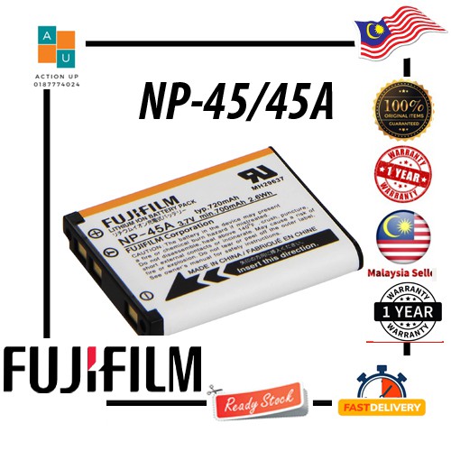 Original Fujifilm Fuji NP-45A NP45 compatible NP45S NP-45 camera ...