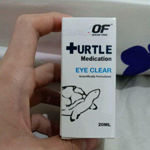 (CURE SICK TURTLE!) OF TURTLE MEDICATION EYE CLEAR 20ML turtle medicine Turtle eye effection ...
