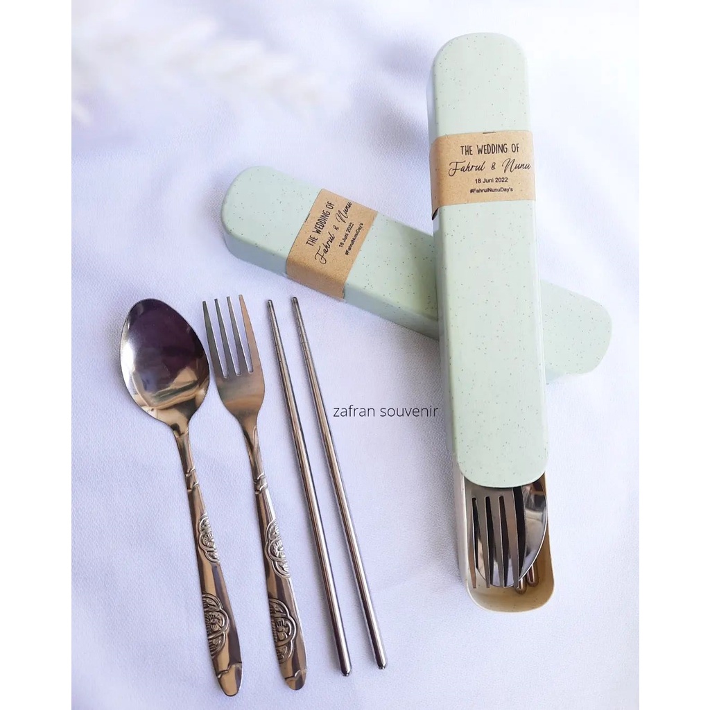 Spoon SET SLIDING WEDDING SOUVENIR (WEDDING SOUVENIR Sample) | Shopee ...