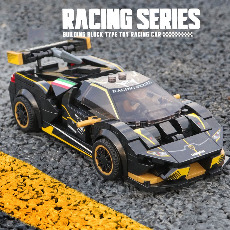 Super Racing Car Lamborghini Building Blocks Technology Series Speed ...