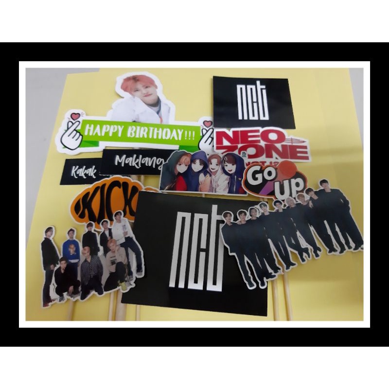 NCT CAKE TOPPER...... | Shopee Malaysia