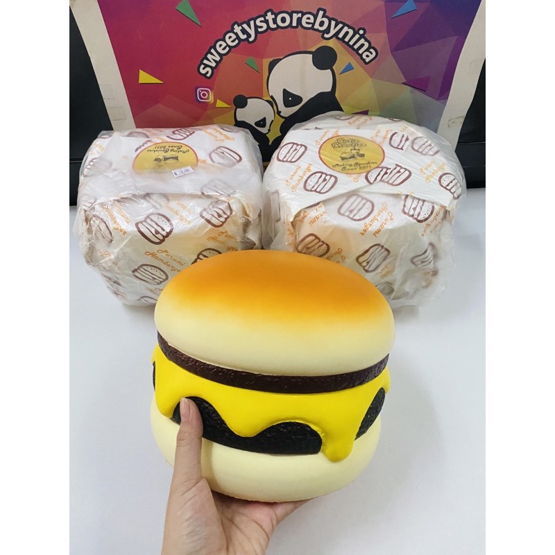 NEW! Cutie Creative Super gigantic cheese burger squishy | Shopee Malaysia